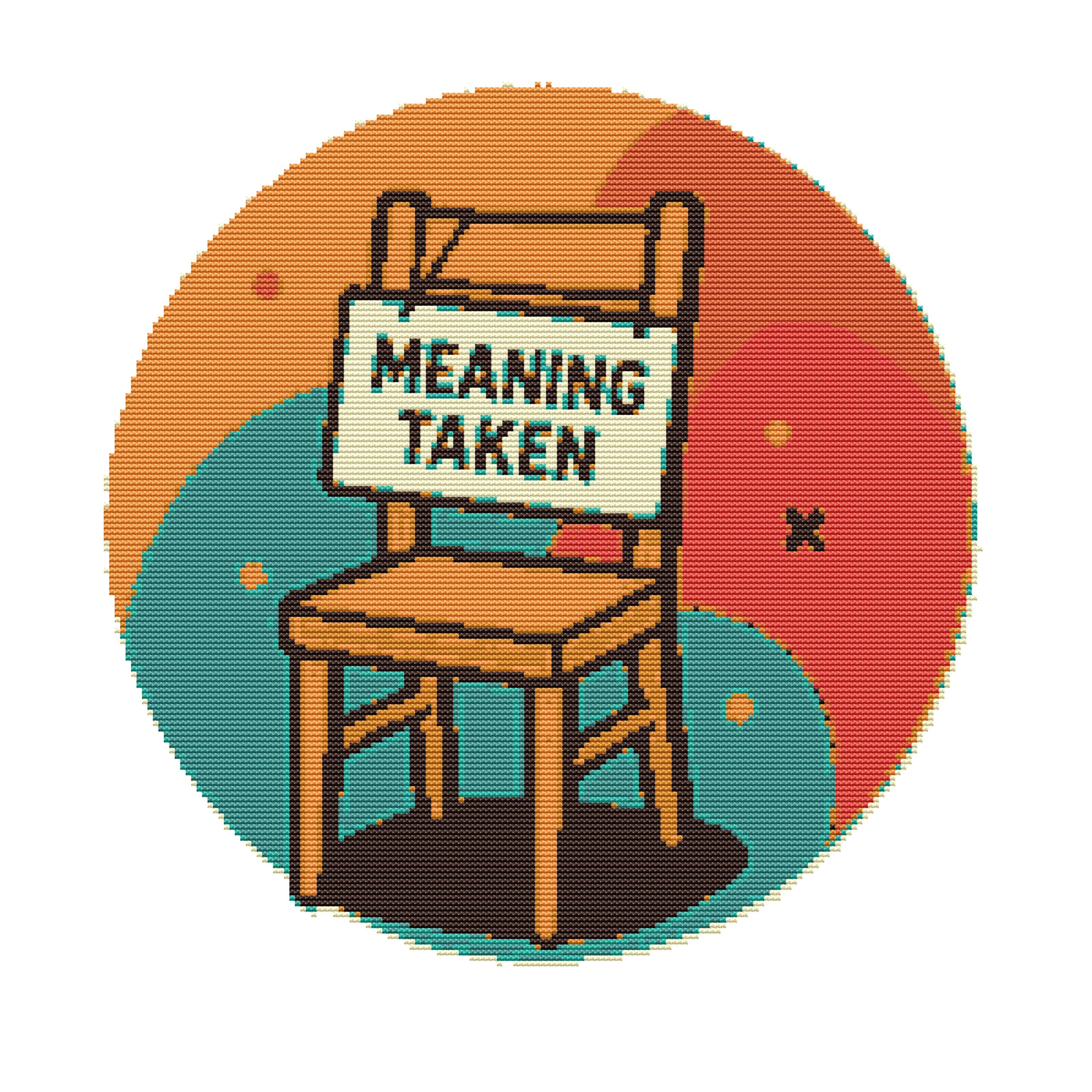 Meaning taken – Cross stitch pattern – Cross Stitch Patterns PDF ...